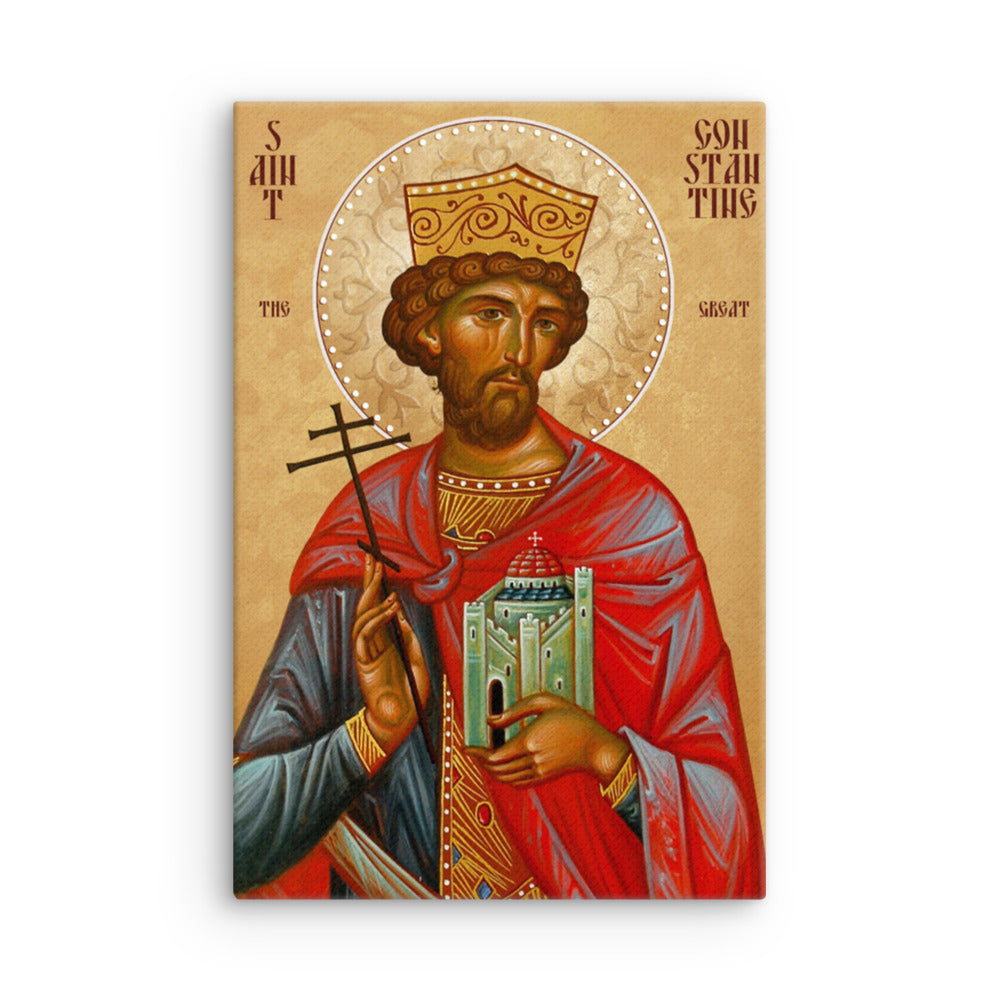 Icon of Emperor Constantine the Great – Christ Icon